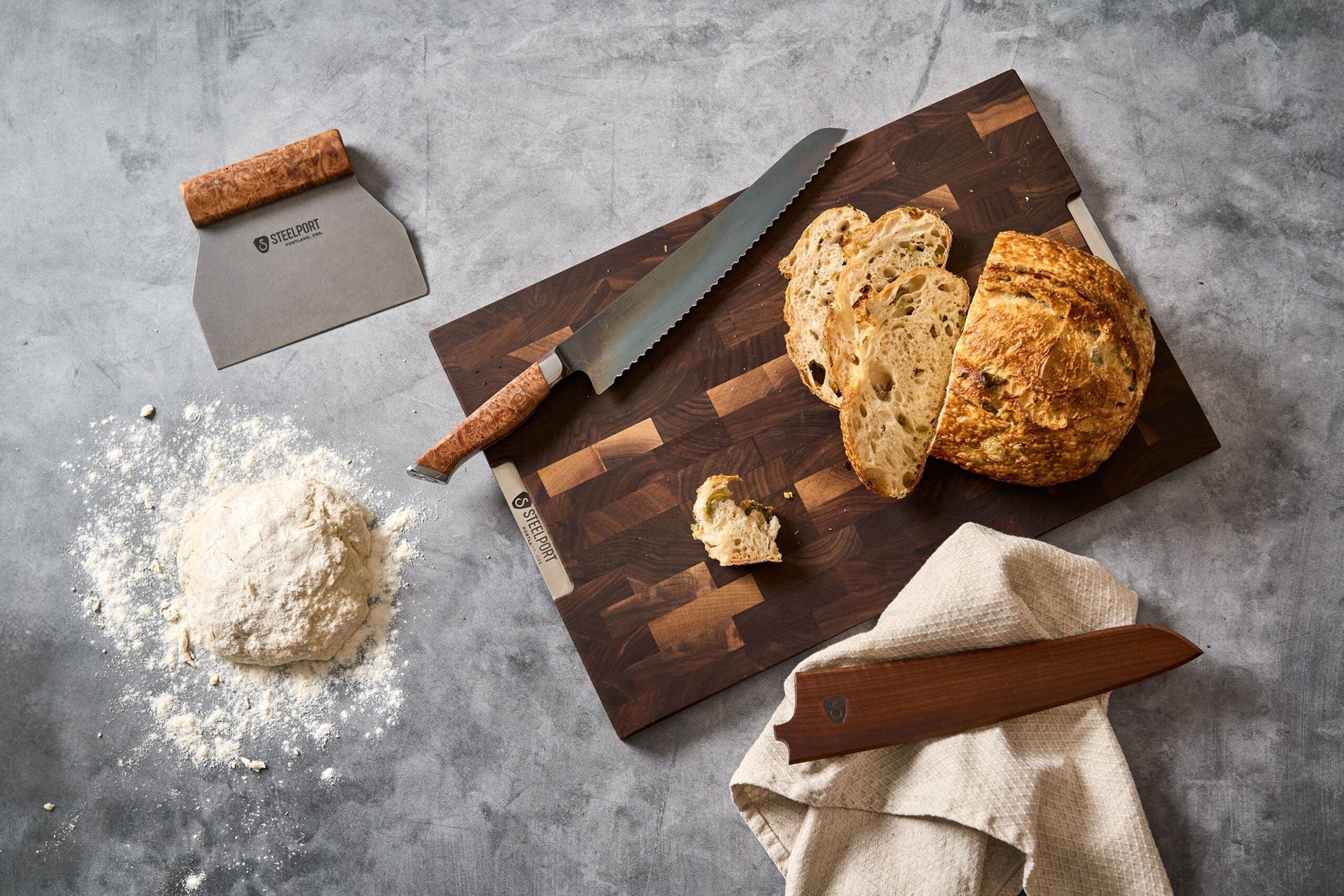The Bench Scraper and Baker Set: Tools That Transform Your Baking ...